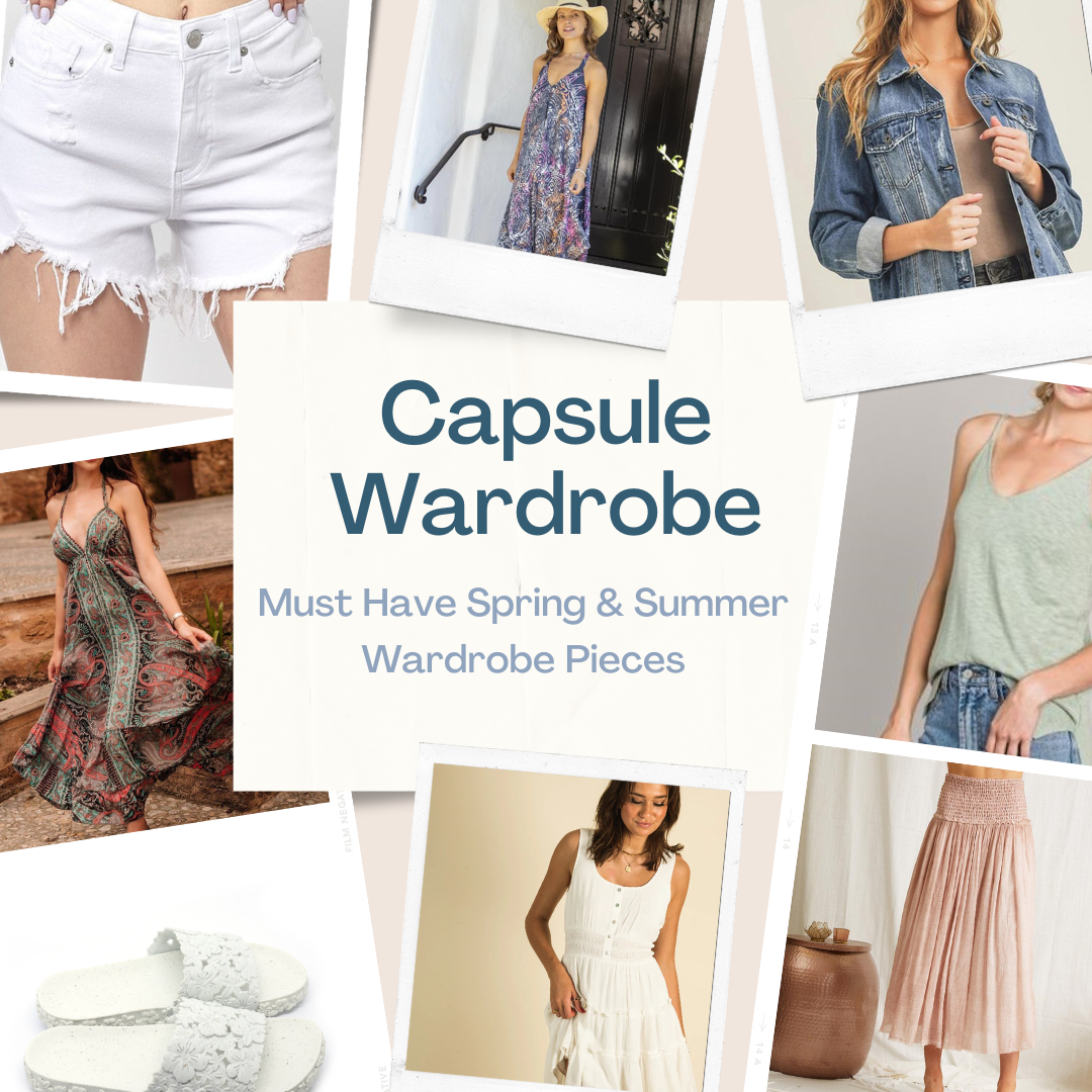 Spring & Summer Capsule Wardrobe Must Haves – 22 Palms Boutique